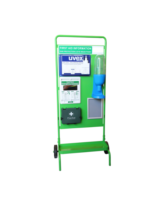 Fire Point Stand Green – Wheeled • Fireology