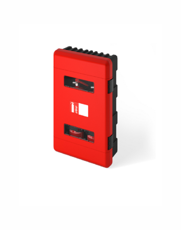 Commander Double Fire Extinguisher Cabinet • Fireology