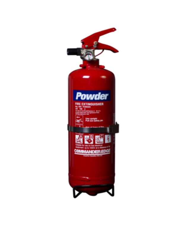 CommanderEDGE 2kg Dry Powder Fire Extinguisher • Fireology