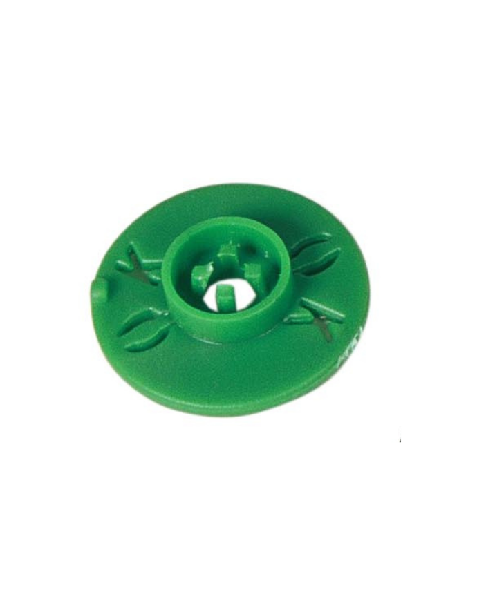 Chubb-type Indicator Disc ONLY (100 pack) - Green • Fireology