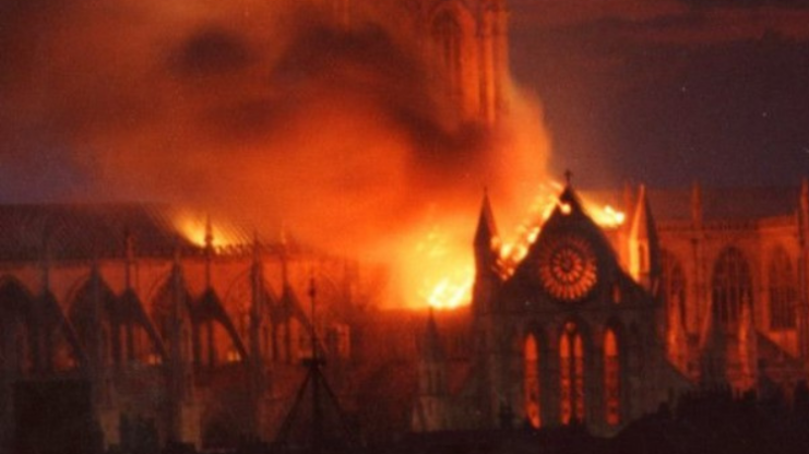 Famous Fires In History - 1984 York Minster Fire • Fireology